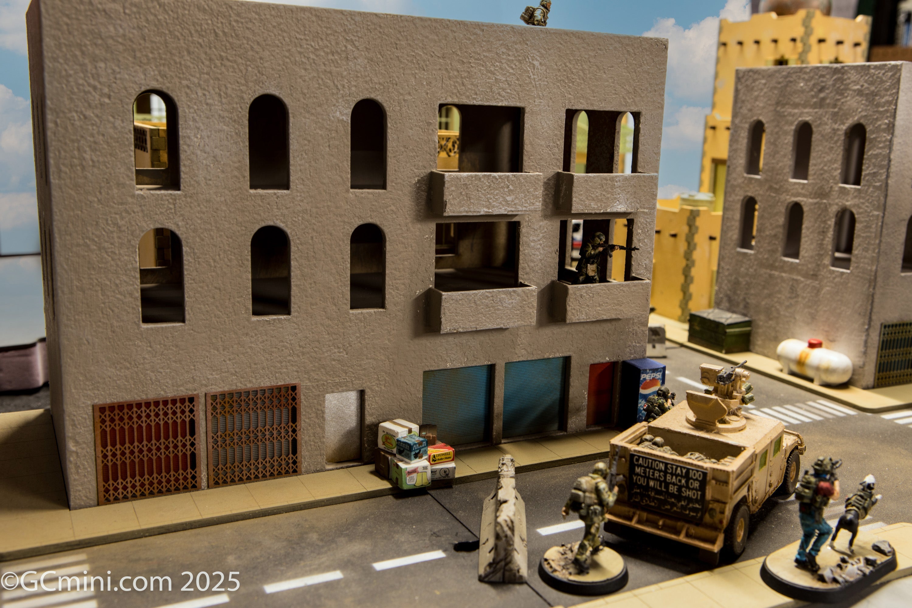 28mm Middle East Three Story Building - 28MMDF284 – Spectre Shop USA
